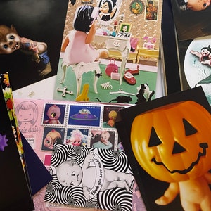 Kewpie Bat Print 5 X 7 BAT RIDE - Etsy