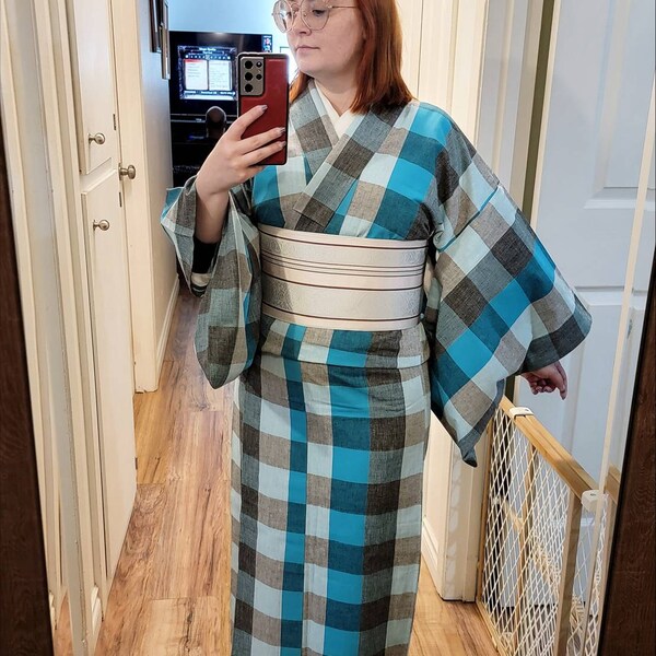 Japanese Kitsuke Accessory Obimakura / Obi-makura With a Cotton Gauze ...