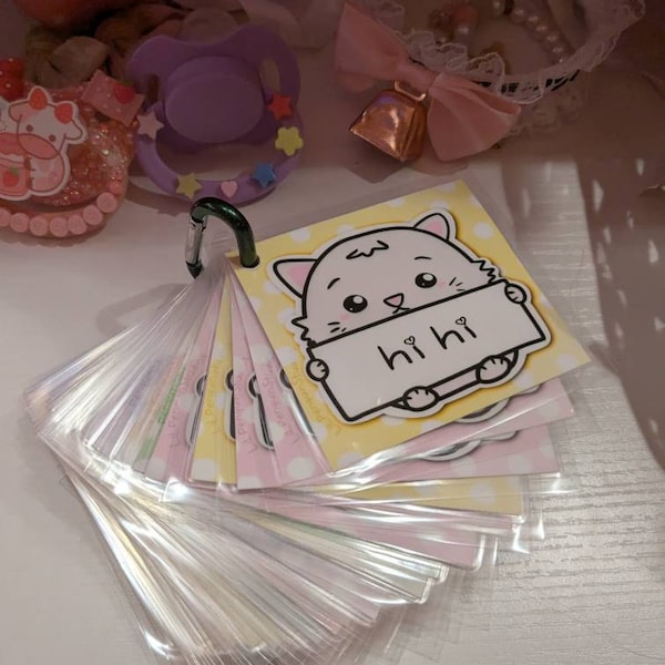 Sensory Overload Communication Cards, Meltdown/ Shutdown Aid, Cat ...