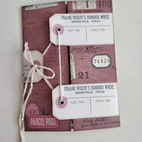 Vintage Folder No.2 for Junk Journals and Other Paper Craft Projects ...