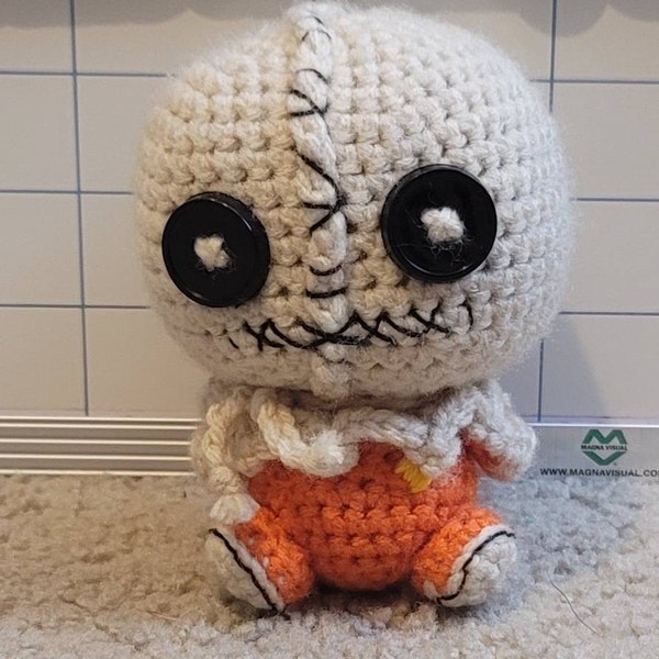 Amigurumi Halloween Boy Crochet Pattern, Mini Scary Horror Doll (PDF ...
