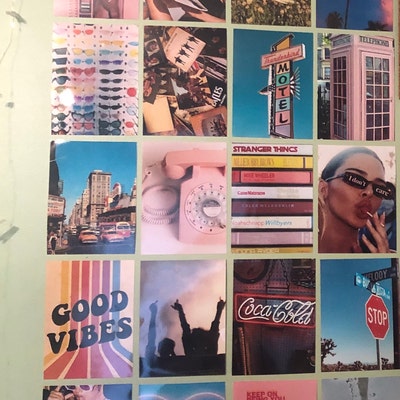 Purple Wall Collage Kit - Etsy