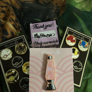 Ditto Lava Lamp Enamel Pin - Etsy