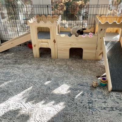 Rabbit Castle Tower Ramp Sold Separately - Etsy