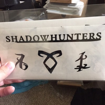Shadowhunters Inspired Runes Vinyl Stickers - Etsy
