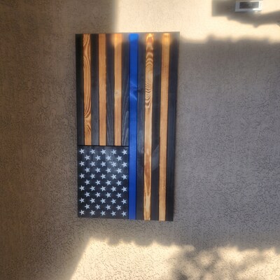 Subdued American Flag, Subdued, Rustic Flag, Wood American Flag, Wood ...