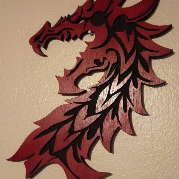 Horde Banner - Laser Cut Wood Wall Art - Large Game Decoration With ...