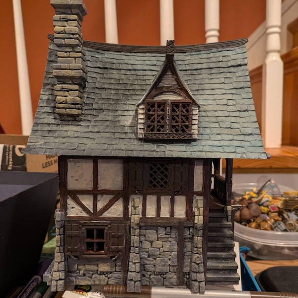 Medieval Town Set 04 - Bell Tower Farm - Etsy