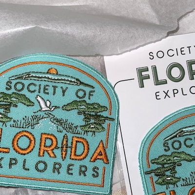 Society of Florida Explorers Iron-on Patch - Etsy