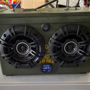 MAX POWER Bluetooth Ammo Can Boombox. Completely Assembled - Etsy