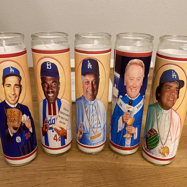 Dodger Legands Candle - Etsy