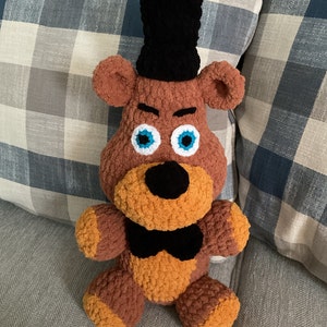 Freddy Fazbear Plush Crochet Pattern - Etsy