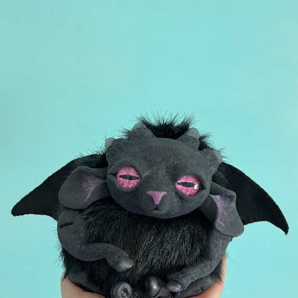 Satanic Goat Plush MADE TO ORDER, Posable-doll Ooak One of a Kind ...