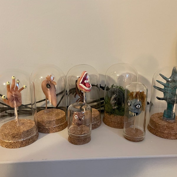 Spirit Bottle, Ghost, Terrarium, Cemetarium - Etsy