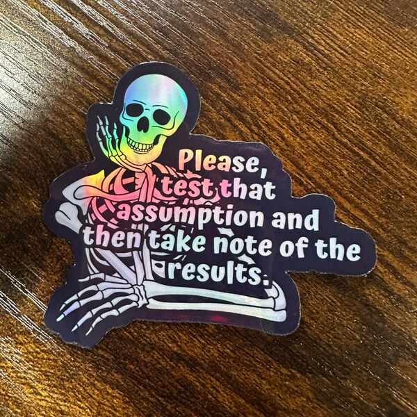 Data Sticker, Stats Sticker, Math, Science Sticker, Math Gift, Science ...