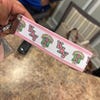 2" Wide Alpha Kappa Alpha AKA Sorority Inspired Wired Double Faced ...