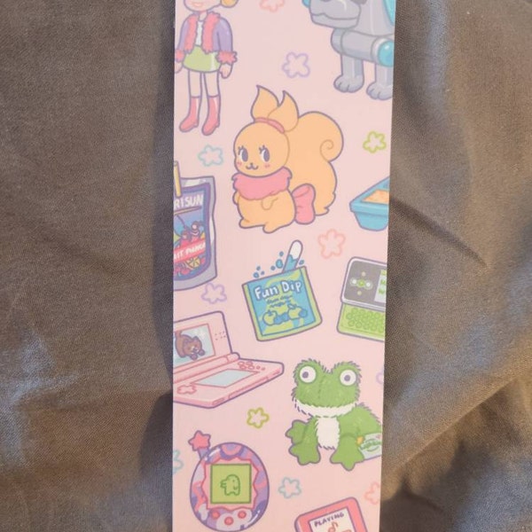 2000s Nostalgia Bookmark | Y2K Bookmark | Book Lover Gift - Etsy