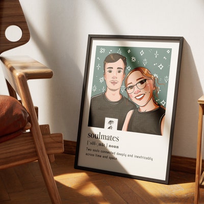 Custom Spotify Cover Portrait, Heartfelt Anniversary Gift for Couples ...