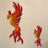 Fiery Phoenix, Yellow Phoenix, 15 Inches Phoenix, Firebird, Phoenix ...