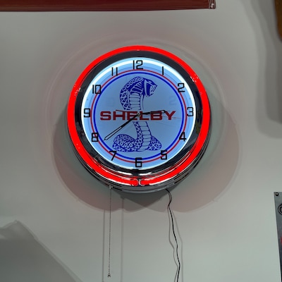 Diner Restaurant 19 Neon Sign Clock Retro Diner Clocks - Etsy