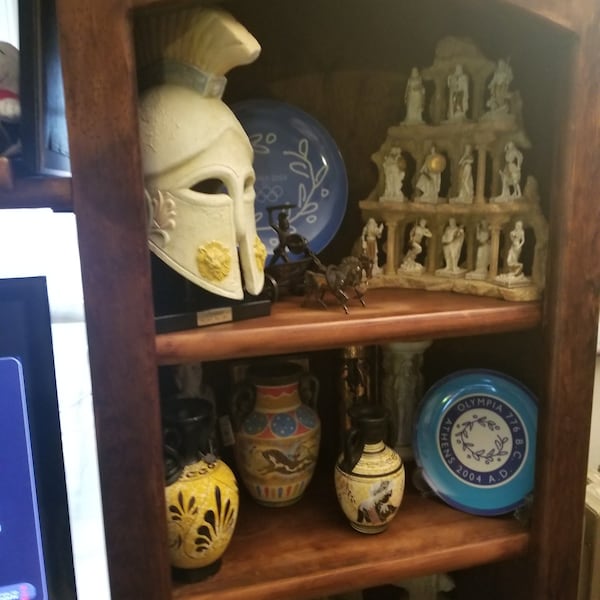 Vintage Ancient Greek Gods & Goddesses Mini Statues Set of 12 - Greek ...