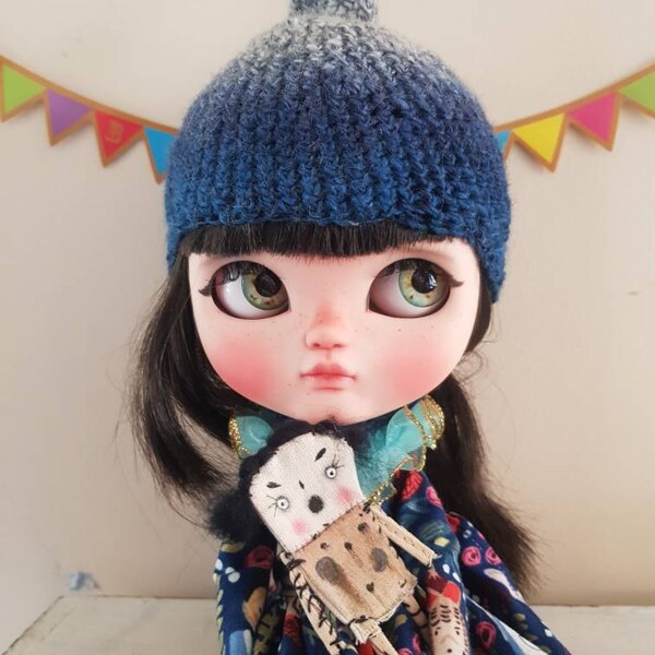 Handmade Teddy Bear * Pocket Friend * Doll Friend * Scrap Bear ...