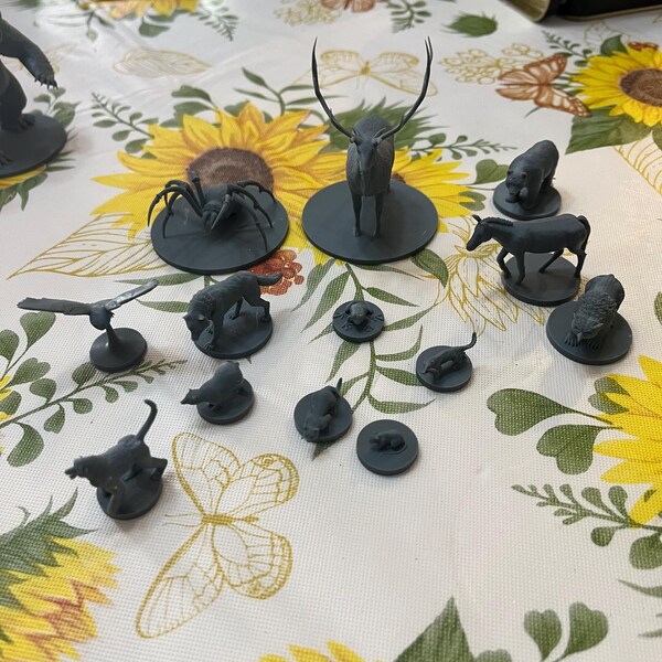 Spider Set - D&D 5e Miniatures - 3D Printed Minis - Dungeons and ...