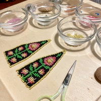 Fireweed Two Drop Earring Pattern - Etsy Canada