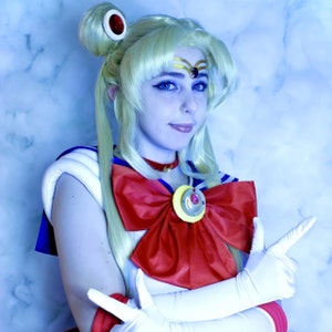 SAILOR MOON Tiara Jewel Headband Choose Your Own COLOR Cosplay Scout ...