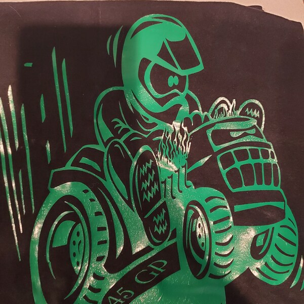 Racing Lawnmower Cartoon Isolated Vector Illustration Digital Download ...