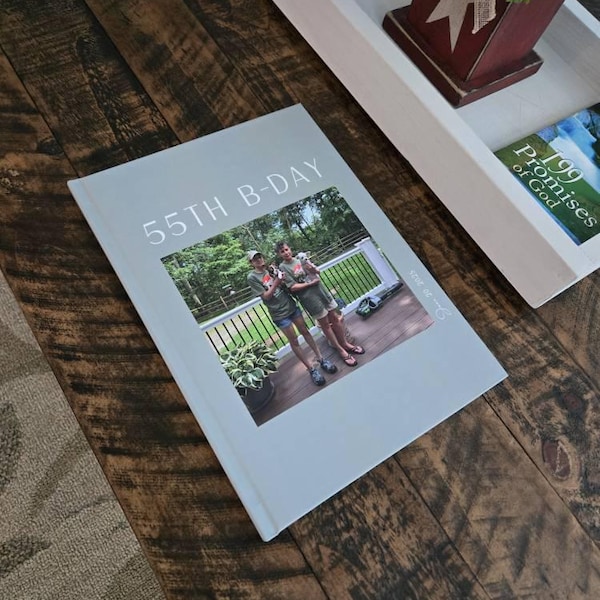 Custom Family Photo Album: 2025 Family Yearbook (11x8") - Etsy