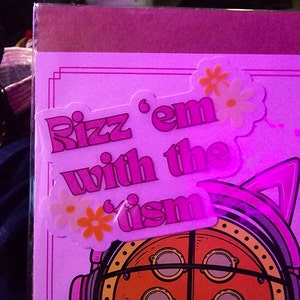 Pink Heart Guillotine Sticker, Dark Humor Sticker, Kawaii Pink Sticker ...