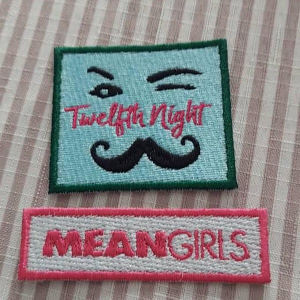 Guys and Dolls Musical Theatre Embroidery Patch, Musical Theatre Gifts ...