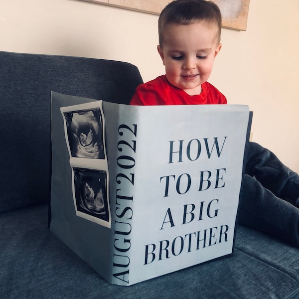 Digital How to Be A Big Brother or Big Sister - Custom Dust Jacket ...