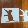Cat Stencil Reusable Cat Stencils, Large Cat Stencil, Cat Stencils ...