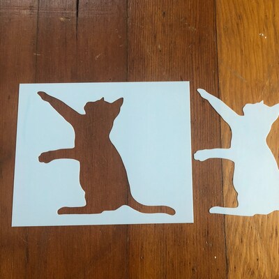 Cat Stencil Reusable Cat Stencils, Large Cat Stencil, Cat Stencils ...