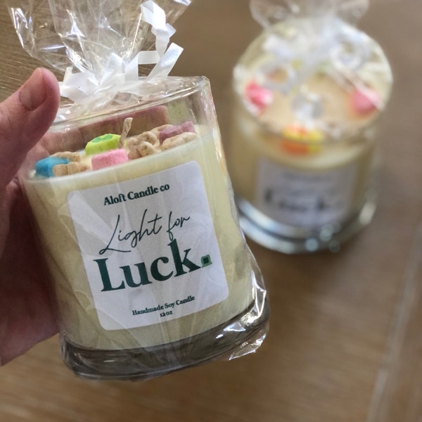 Handmade Soy Candle 12oz Celebrate - Etsy