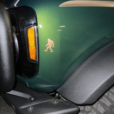 Sasquatch Emblems 2 Tall Pair - Etsy