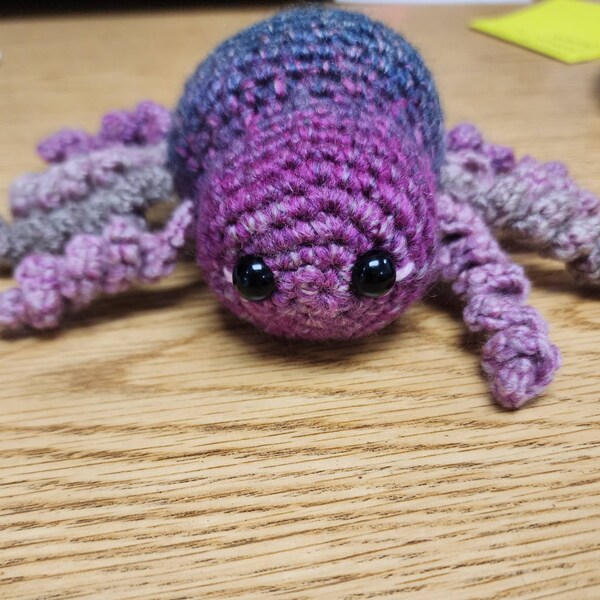 No Sew Amigurumi Spider Crochet Pattern - Etsy