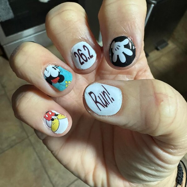 Nail Decals, Marathon Nail Decals, Half Marathon, 10K, 5K, Water ...