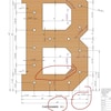 4ft Wide Version - Marquee & Symbol - Build Plans and Blueprints - SVG ...