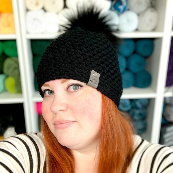 Azalea Beanie Crochet Pattern. Pattern Only, Digital Download. Beginner Friendly Hat Pattern. - Etsy