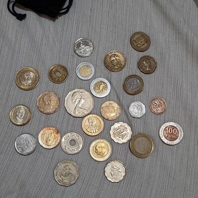 Stunning One-of-a-kind 40 Unique Mexican Coin Set With Pouch - Etsy