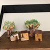 Mini Clay Tree, Pottery Trees, Ceramic Tree, Miniature Fairy Trees ...