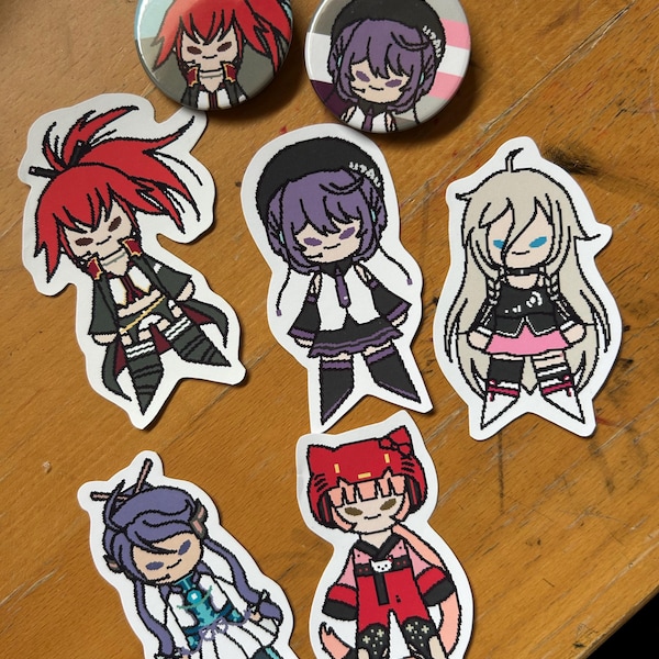 Call of Duty Chibi Badges - Simon Ghost Riley, Johnny Soap Mctavish ...