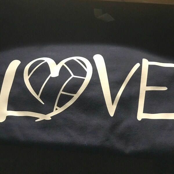 Volleyball Love SVG, Volleyball Love Shirt SVG, Volleyball Heart Shirt ...