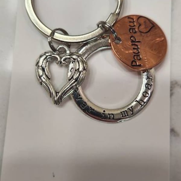 Pilot Key Chain, Gift for Pilot, Silver Airplane and Pilot Wings Charms ...