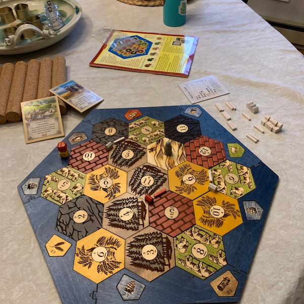 Wood Game Board | Classic | 3-4 or 3-6 Player, Laser Cut, Personalized ...