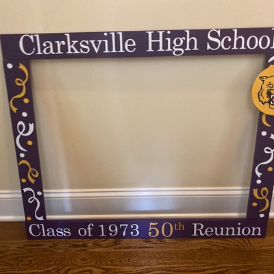 Reunion Photobooth Frame With Logo, High School Class Reunion Photo ...