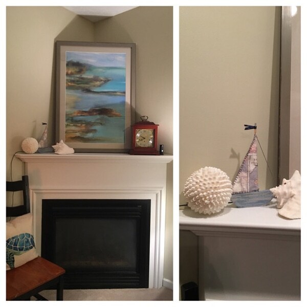 Handmade Stuffed Fish, Fabric Fish, Padded Fish, Nautical Gift, Sealife ...